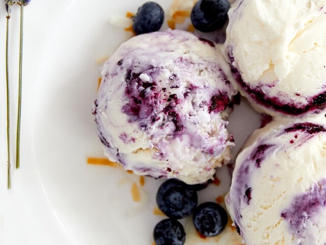 Galbani® Boozy Berry Mascarpone Ice Cream - Lactalis Culinary