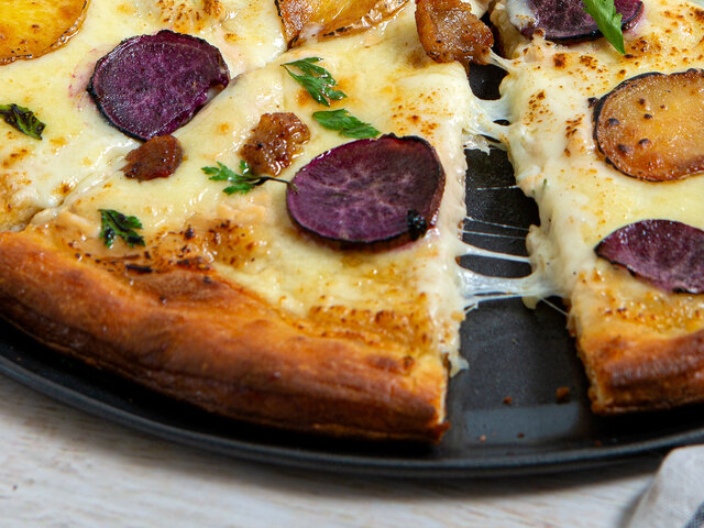 Galbani® Premio & Purple Potato Pizza - Lactalis Culinary