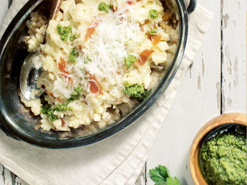 PRÉSIDENT® DON BERNARDO® MANCHEGO CHEESE & HAM RISOTTO - Lactalis Culinary